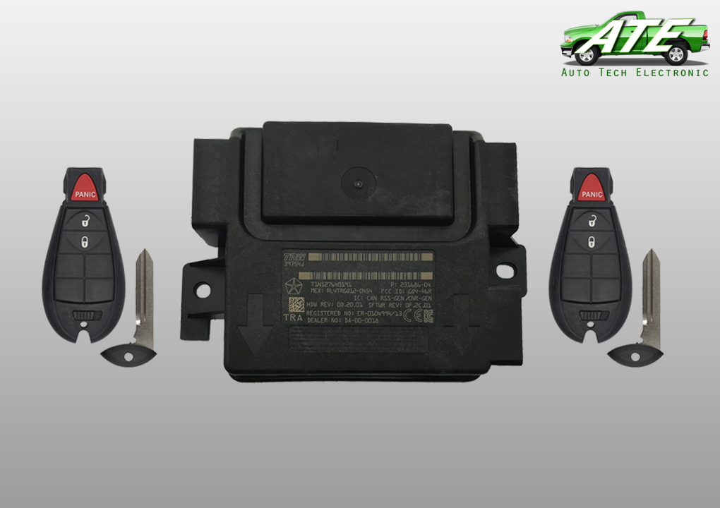 OEM RF Hub Replacement Kit - NO Remote Start / 2 Fobik Remotes: Auto ...